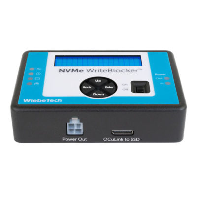 CRU Wiebetech NVME WriteBlocker od Firewire Revolution EU